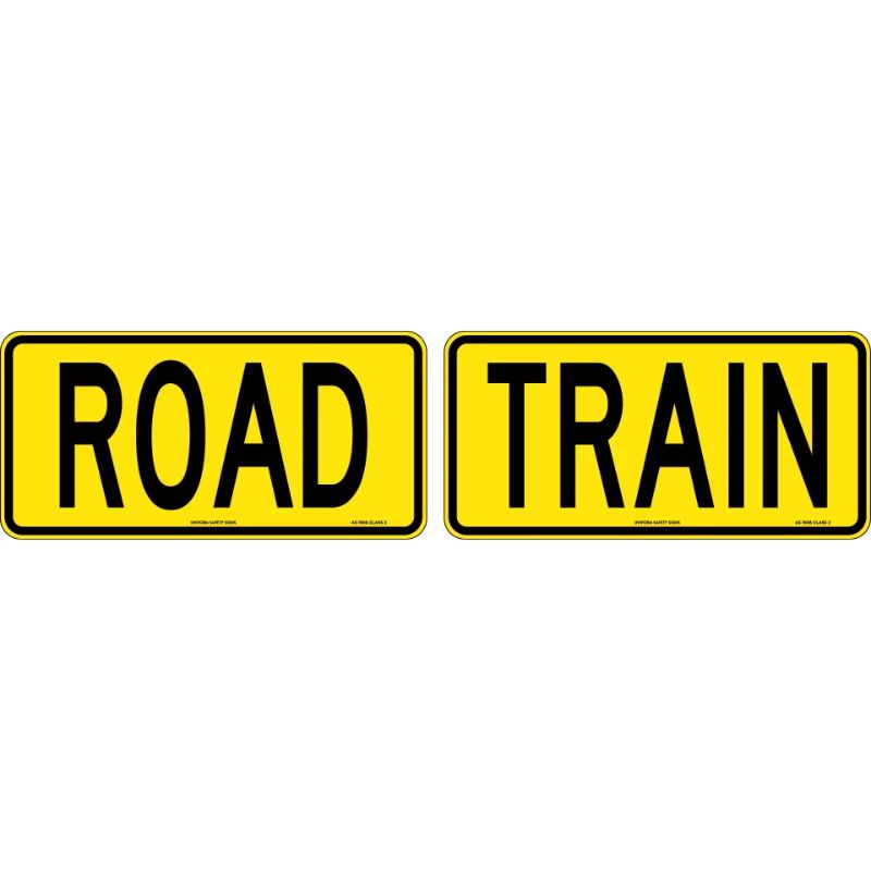 Road Train Decal Sign 510mm x 250mm - 130.0044 – Truckline