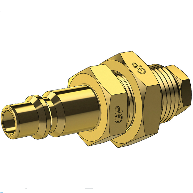 Male Trailer Coupling, Bulkhead Adapter, Non-Sealed – Truckline