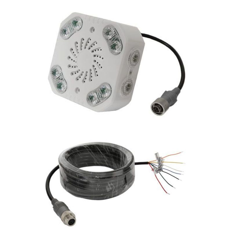 LV Automotive Left Turn Audio Alarm & Flashing Light - LV7125 – Truckline