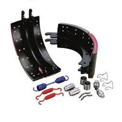 Meritor 16.5" x 5" Steer Q Plus Brake Shoe & Hardware Kit – Truckline